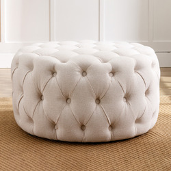 Cassington_Home Eloise Upholstered Ottoman | Temple & Webster