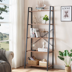 Cassington_Home Aisha 5 Tier Ladder Shelf | Temple & Webster