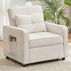 Cassington_Home Iya Single Chenille Sofa Bed | Temple & Webster