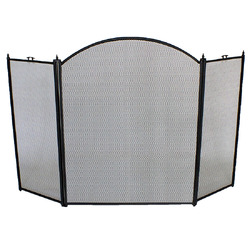 Glenthorne Living 3 Fold Stein Fire Screen | Temple & Webster