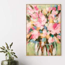 TheNativeCollection Morning Muse Canvas Wall Art | Temple & Webster