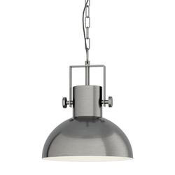 Lubenham Steel Pendant Light | Temple & Webster