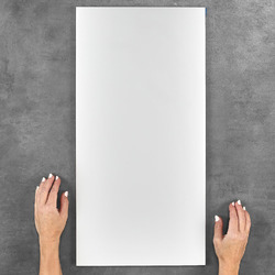 Elena Tiles Grace Gloss White Rectangle Ceramic Tile | Temple & Webster