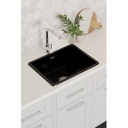Arbour & Nook Velia 590mm Single Kitchen Sink & Mixer | Temple & Webster