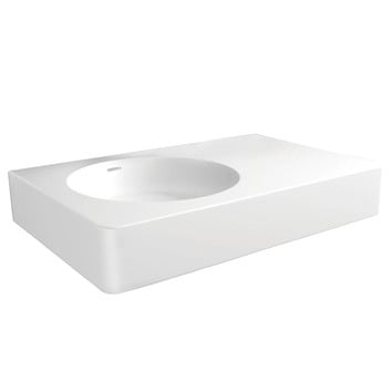 Fienza Encanto 700mm Cast Stone Basin | Temple & Webster