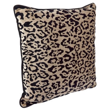 Rexington Home Sheena Leopard Velvet Cushion | Temple & Webster