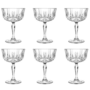 RCR Opera 240ml Champagne Coupe Glasses | Temple & Webster