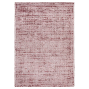 Network Rugs Blush Diona Hand-Loomed Viscose Rug | Temple & Webster