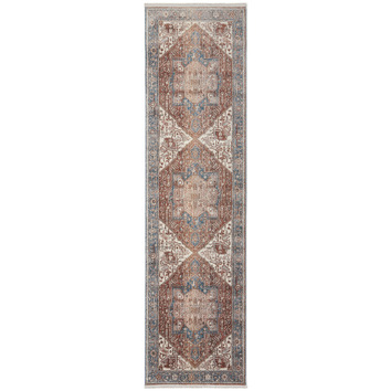 Hazelnut Ameera Power-Loomed Runner | Temple & Webster
