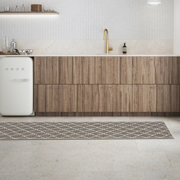 Network Rugs Grey Tash Newport Indoor/Outdoor Runner | Temple & Webster