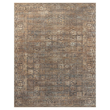 Network Rugs Mocha Estate Vintage-Look Rug | Temple & Webster