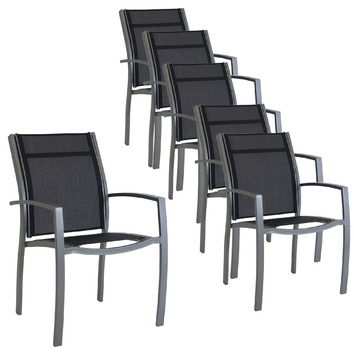 Hartman Seaspray Aluminium Outdoor Sling Dining Chair | Temple & Webster