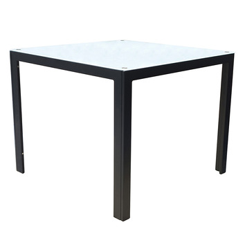 Dali Square Aluminium Outdoor Dining Table | Temple & Webster