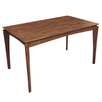 Mikasa Furniture Dark Timber Mia Dining Table | Temple & Webster