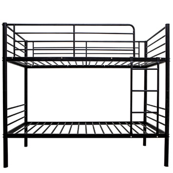 Mikasa Furniture Black Urban Metal Bunk Bed | Temple & Webster