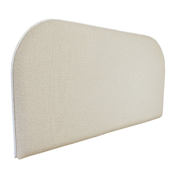 Willow Piped Boucle Queen Bedhead | Temple & Webster