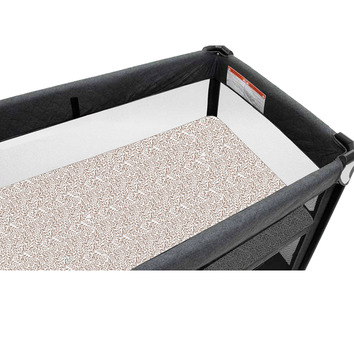 Babyhood Amani Bebe Reed Jersey Cotton Porta Cot Fitted Sheet | Temple ...