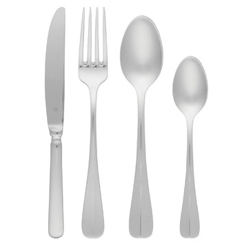 Tablekraft 24 Piece Tablekraft Bogart Stainless Steel Cutlery Set ...