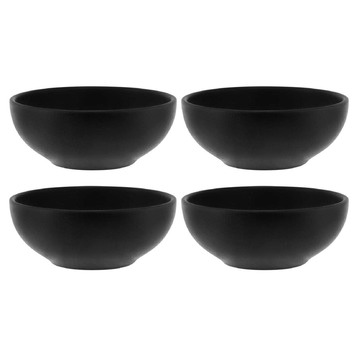 TK Black 15.5cm Cereal Bowls | Temple & Webster