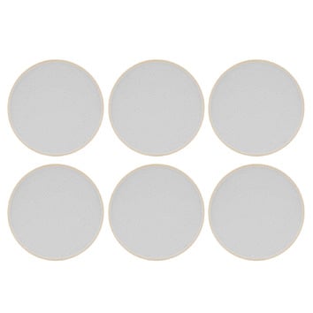 Reactive Limestone Soho 20cm Side Plates | Temple & Webster
