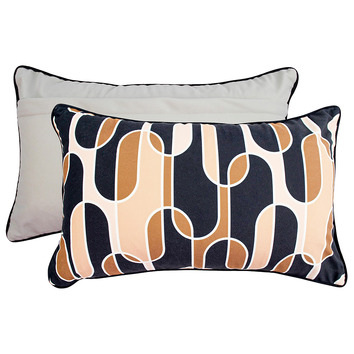 Constance Rectangular Velvet Cushion | Temple & Webster