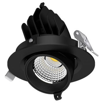 Globe_Luxe_Lighting Solsta 13W LED Tiltable Downlight | Temple & Webster