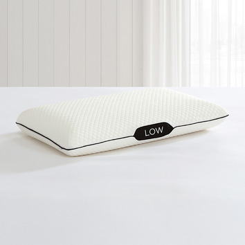 Ardor Low Profile Jacquard Memory Foam Pillow | Temple & Webster