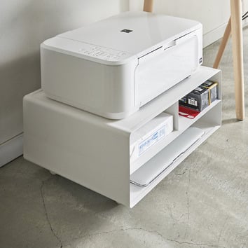 Yamazaki Tower Printer Storage Rack | Temple & Webster