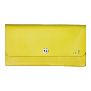 Basics Yellow Travel Wallet | Temple & Webster