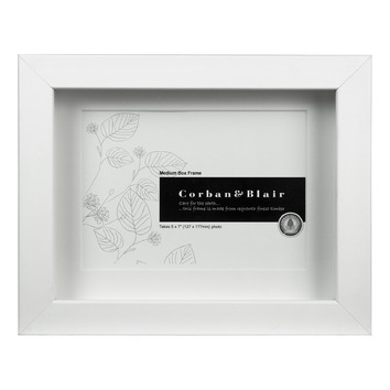 Corban & Blair 5 x 7" Box Photo Frame | Temple & Webster