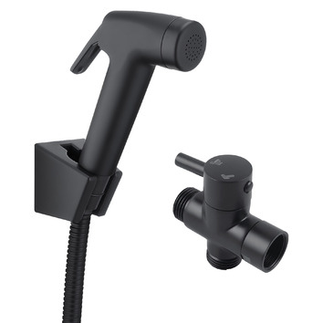 Expert Homewares Black Toilet Bidet Spray with Diverter | Temple & Webster