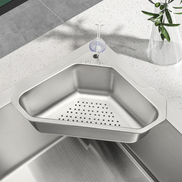 Expert Homewares Stainless Steel Kitchen Sink Drain Basket | Temple ...