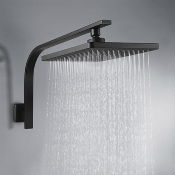 Expert Homewares Ottimo 204mm Square Swivel Shower Arm & Head | Temple ...