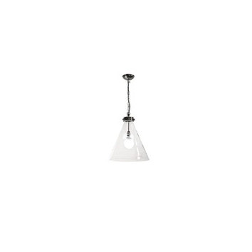 Thabisa Lighting Gadsden Small Glass Hanging Lamp | Temple & Webster