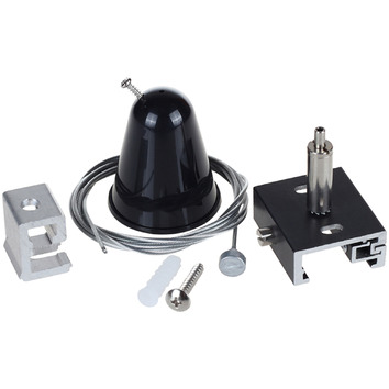 3 Circuit 4 Wire Track Suspension Mount Kit with Spring | Temple & Webster