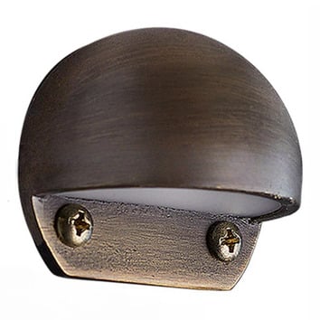 Lunescent_Lighting Morgan Eyelid LED Step Light | Temple & Webster