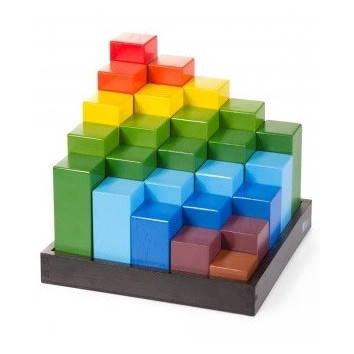 Q Toys Rainbow Engineer Blocks | Temple & Webster