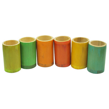 Q Toys 6 Piece Multi-Coloured Sorting Tube Set | Temple & Webster