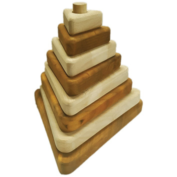 Q Toys 9 Piece Stacking Triangle Set | Temple & Webster