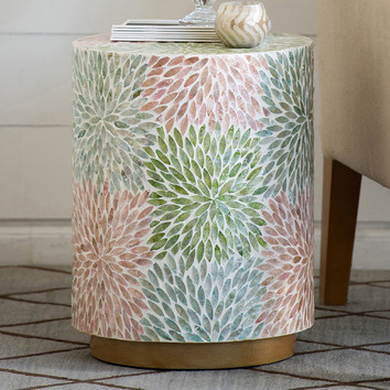 The Decor Store Multi-Coloured Taormina Side Table | Temple & Webster