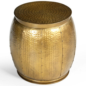 The Decor Store Gold Charlotte Side Table | Temple & Webster