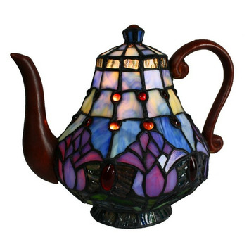 TiffanyPieces 19cm Tulip Teapot Table Lamp | Temple & Webster