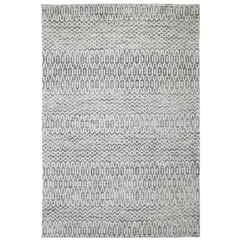 Grey Penny Hand-Tufted Rug | Temple & Webster