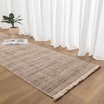 Hazelwood Hannah Distressed Textured Runner | Temple & Webster