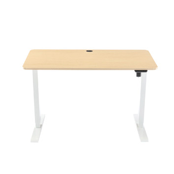 Corner Office Fenge Electric Sit & Stand Desk with USB Charging Port ...