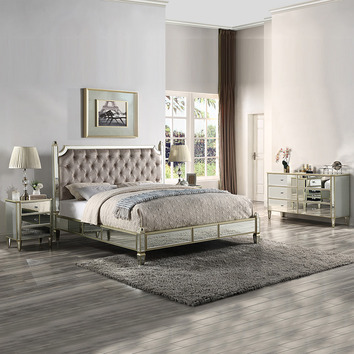 4 Piece Mayumi Bedroom Set | Temple & Webster