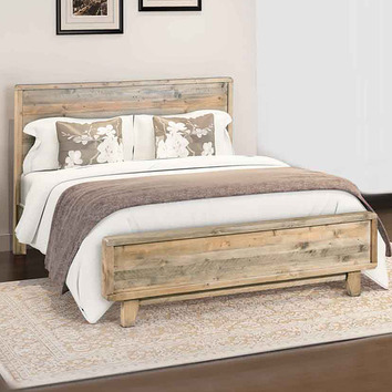 Southern Stylers Kole Pine Wood Bed Frame | Temple & Webster