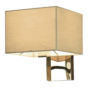 Paragon Wall Lamp - Soft Clay | Temple & Webster