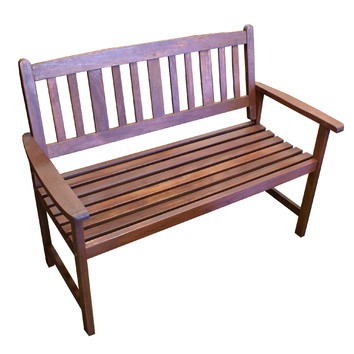 Woodlands Outdoor Furniture Cayo Largo 2 Seater Bench | Temple & Webster