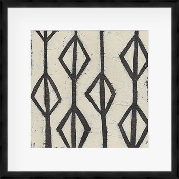 Spyglass Gallery Tribal Patterns II Framed Print | Temple & Webster